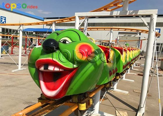 Caterpillar Theme Park Little Kid Roller Coaster Steel And Fiberglass ...