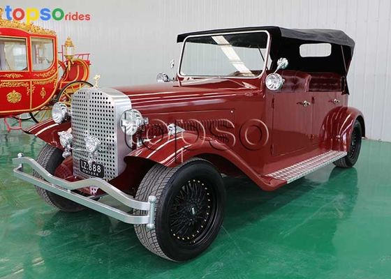 Customized Electric Vintage Cars Luxury Classic Convertible Car 30 Km/H