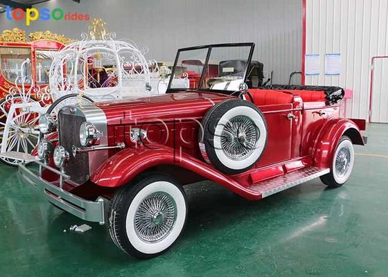 Sightseeing Antique Model Electric Vintage Cars Comfortable For Movie Prop