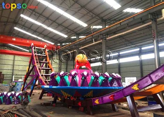Outdoor Playground Little Kid Roller Coaster Flying UFO Rides 0-650 M / Min