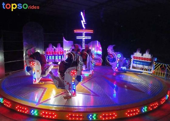 Outdoor 15 KW Crazy Dance Amusement Ride Interstellar Adventure 3 Arm