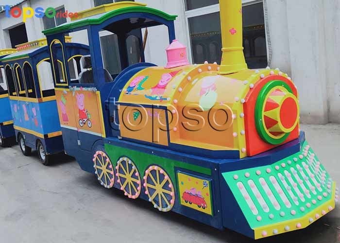 3 KW Mini Indoor Electric Train For Shopping Malls No Pollution No ...