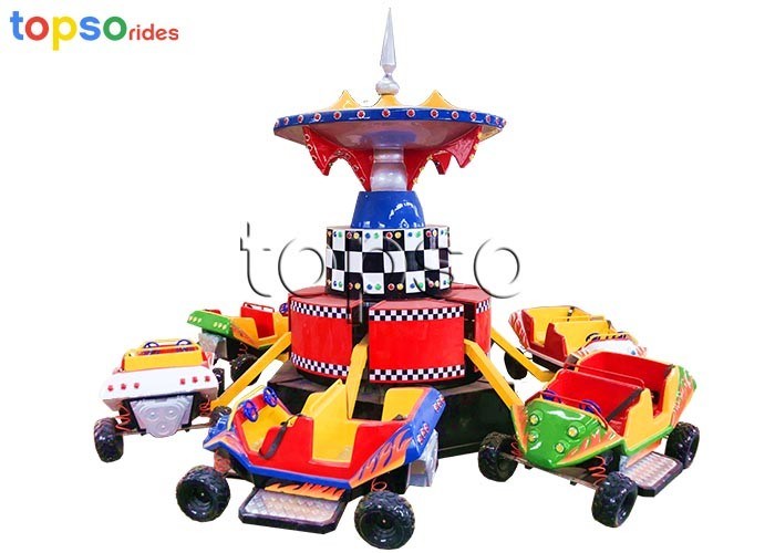 Crazy Dancing Car Amusement Park Ride 24 Seat Crazy Flying Car For Fun